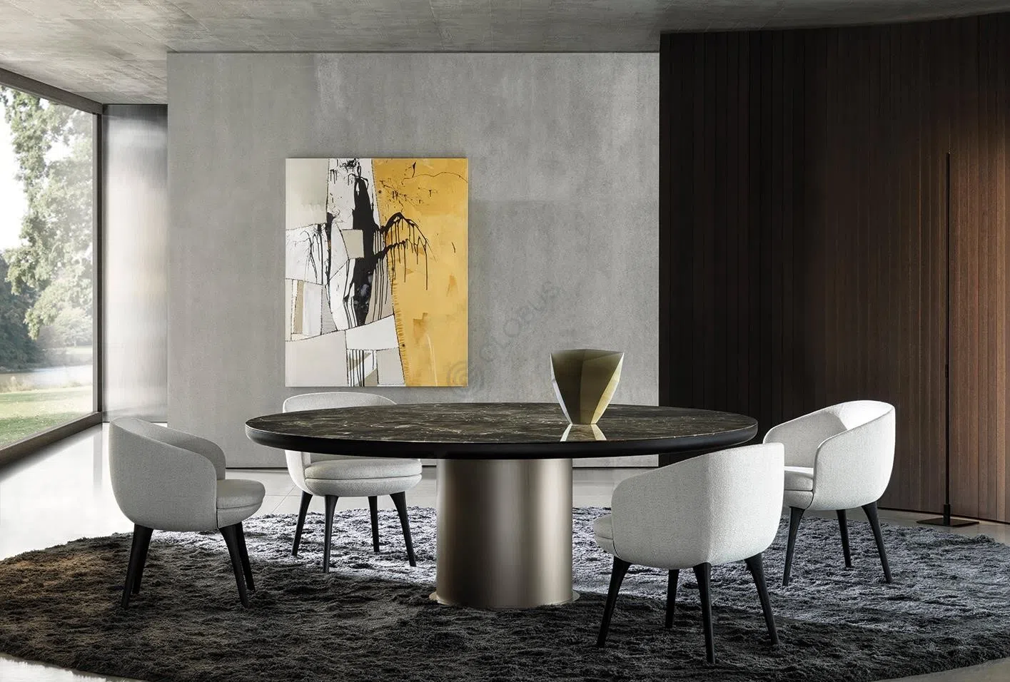 Dining table MINOTTI Brady #160568 | Globus Furniture from China